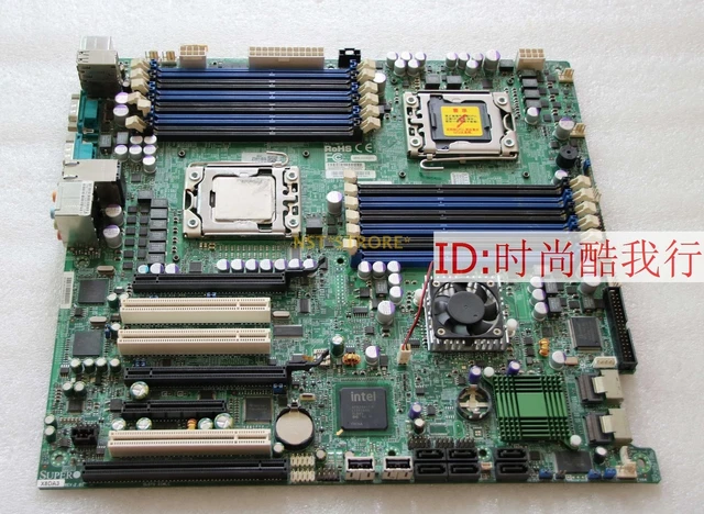 SECOND-HAND X8DA3 DUAL X58 motherboard dual 1366 motherboard SAS X8DA3 ...