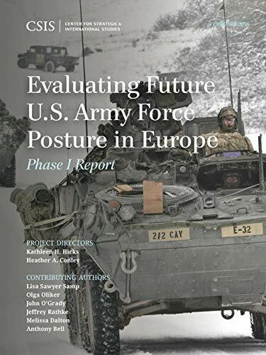 EVALUATING FUTURE U.S. Army Force Posture en Europe - 9781442259249 EUR ...