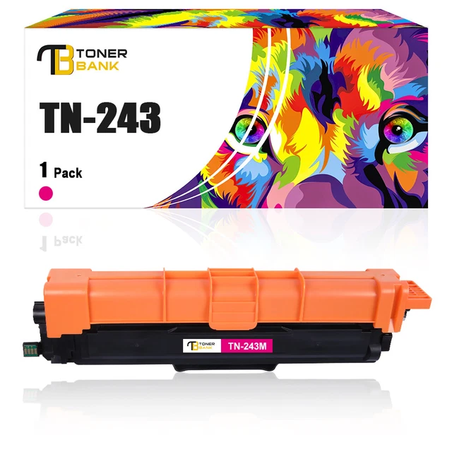 1 TONER TN-243M compatibile con Brother MFC-L3750CDW DCP-L3550CDW HL ...