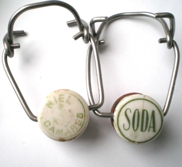 LOT DE 2 Capsules Anciennes Sur Bouteille De Biere Soda Limonade ...