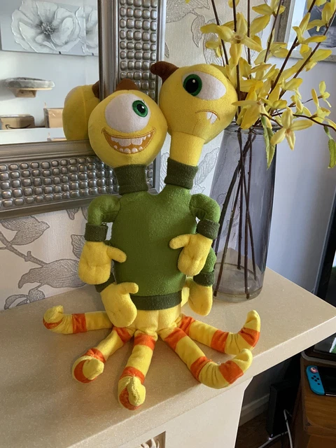 TERRI AND TERRY Perry Disney Store Monsters Inc University Toy Plush 15 ...