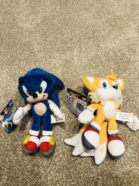 SONIC THE HEDGEHOG Plushie Sega Sonic X Rare New £44.75 - PicClick UK