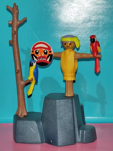 PLAYMOBIL LOT INDIGENOUS Scarecrows Indigenous Mayas Incas Aztecs Ref ...