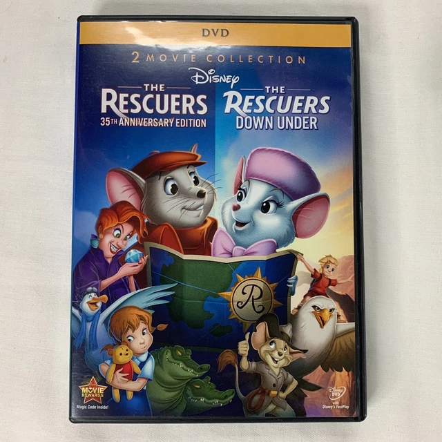 DISNEY THE RESCUERS / Rescuers Down Under (35th Anniversary Edition ...