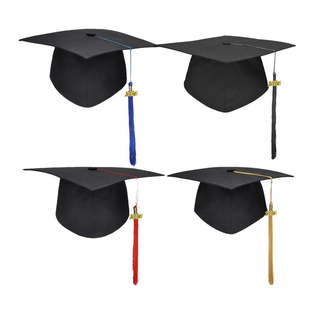 GRADUATION CAP WITH 2024 Tassel High School Bachelor Master Unisex ...