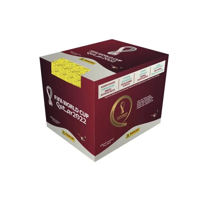 PANINI FIFA WORLD Cup 2022 Sticker Collection x 50 Packs Factory Sealed ...