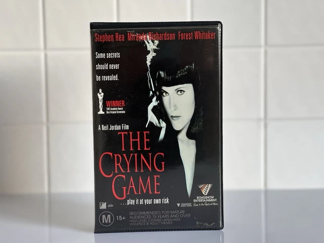 THE CRYING GAME (1992) VHS Thriller Forest Whitaker Roadshow Clamshell ...
