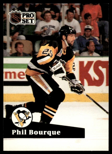 1991-92 PRO SET #189 Penguins Phil Bourque Pittsburgh EUR 1,67 ...