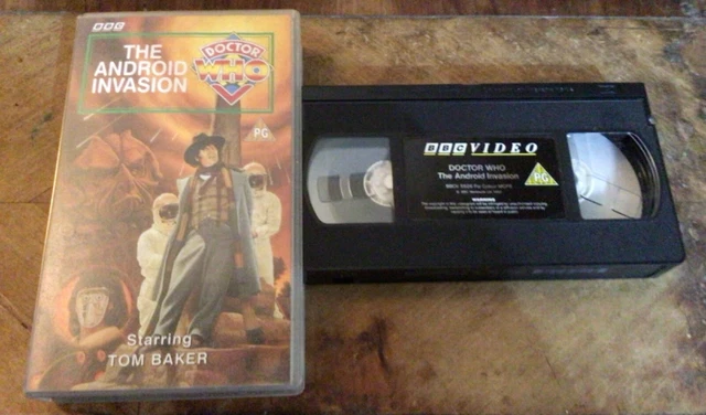 DOCTOR WHO THE Android Invasion ,VHS video , 1995 Tom Baker £1.99 ...