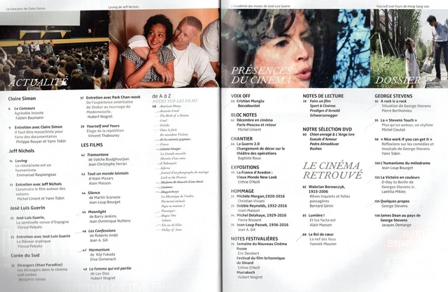 CINÉMA POSITIF N°672 - Loving Jeff Nichols - Claire Simon - G.Stevens ...