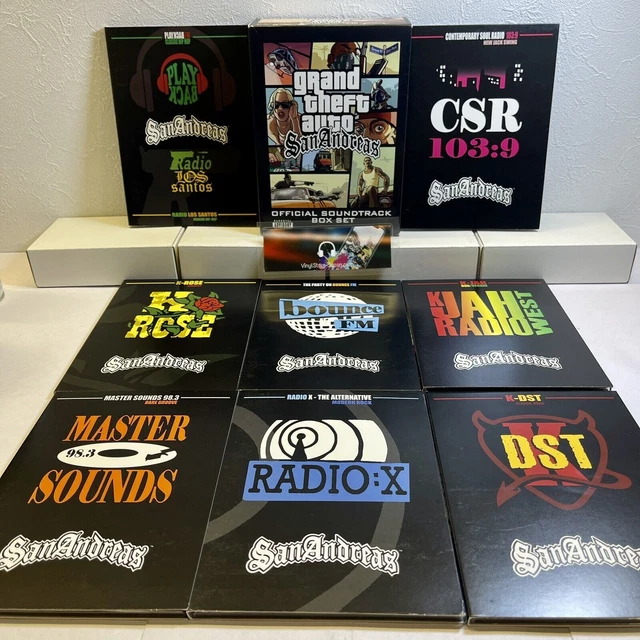 GRAND THEFT AUTO San Andreas Coffret de la bande originale officielle ...