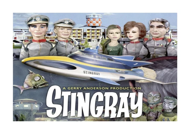 STINGRAY A4 GERRY Anderson reproduction signature poster choice of ...