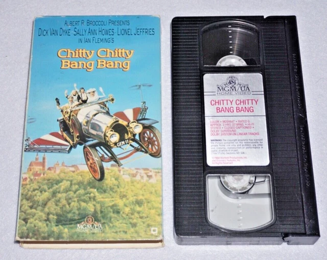 CHITTY CHITTY BANG Bang VHS Tape 1969 1989 Release MGM - TESTED £1.92 ...