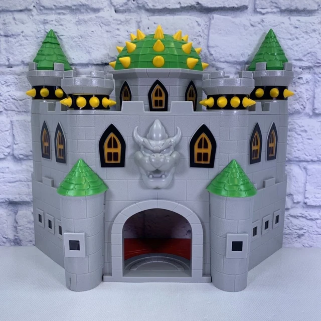 JAKKS PACIFIC SUPER Mario Bros. Deluxe Bowsers Castle Only Playset ...