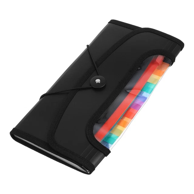 13 -POCKET DOCUMENT Organizer Folio Envelope Folder Accordion File $19. ...