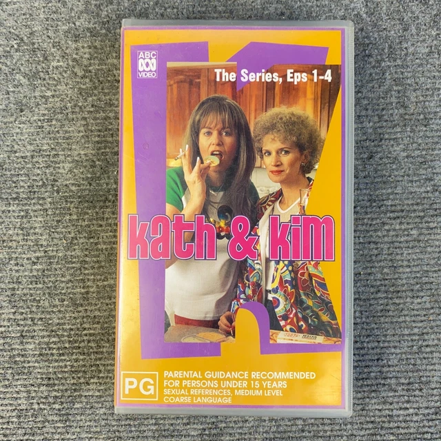KATH & KIM The Series Eps 1-4 - Aussie Comedy VHS ABC Video Jane Turner £7.54 - PicClick UK