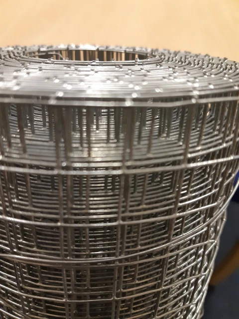 GALVANISED WELDED WIRE Mesh Fencing 36" x 1/2" x 1/2" x 16g x 6mtr ...