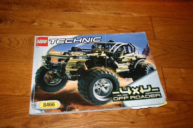 LEGO TECHNIC 8466 Instruction book / Manual - complete £1.16 - PicClick UK