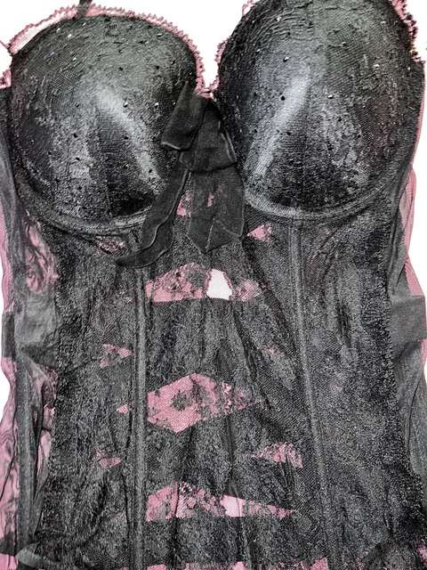 Victorias Secret Designer Collection 34c 36c Corset Bustier Panty