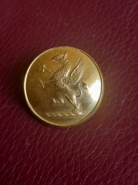 ANTIQUE LIVERY BUTTON unidentified Griffin Firmin early 1900's £10.00 ...