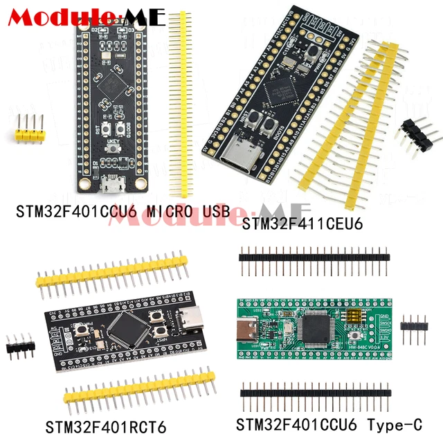 STM32F401RCT6 STM32F401CCU6 STM32F411CEU6 Core Type-C USB Development ...