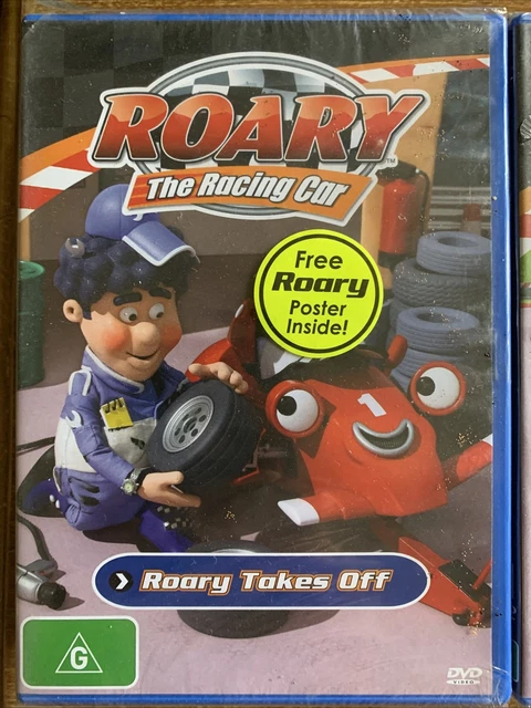 KIDS DVD: ROARY The Racing Car - Roary Takes Off + Roary Goes Back To ...