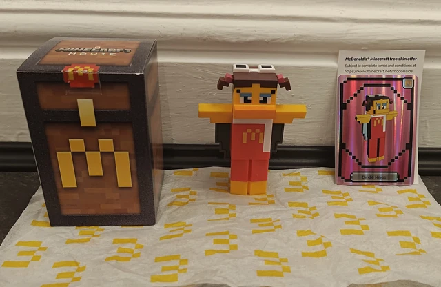 FAST SHIP 🚚📦 McDonald’s Minecraft Movie Toy 2025 Birdie Wings ...