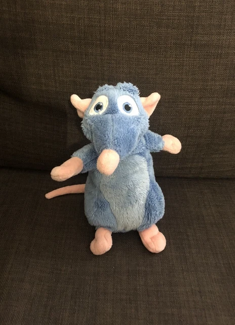DISNEY PIXAR RATATOUILLE Remi Rat 8” Plush - Soft Toy Beanie - VGC £12. ...