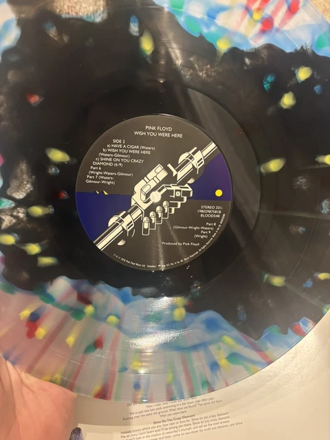 PINK FLOYD - Wish You Were Here (50th Anniversary) - Blood Records 4050 ...