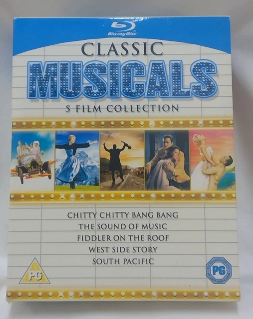 CLASSIC MUSICALS 5 Film Collection blu-ray boxset CG W82 £8.99 ...