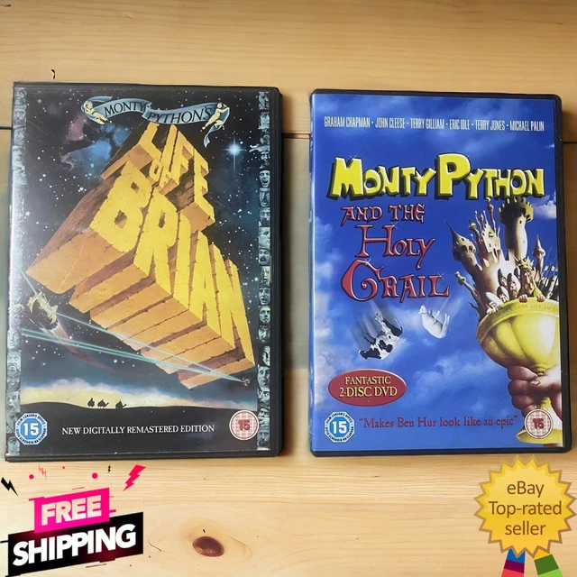 MONTY PYTHON HOLY Grail & Life of Brian DVD Bundle Free Postage Good ...