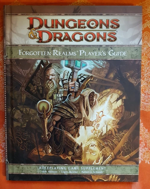 D&D 4TH ED - Forgotten Realms Player's Guide - Dungeons and Dragons EUR 40,00 - PicClick FR
