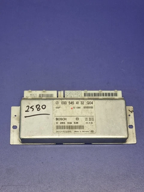 ESP CONTROL UNIT Bosch 0265109516 0335454132 Mercedes E-Class W211 S211 ...