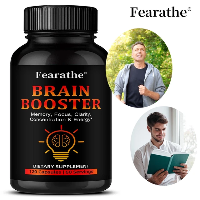 BRAIN EXTRA STRENGTH Supplement Memory Focus Clarity Boosts ...