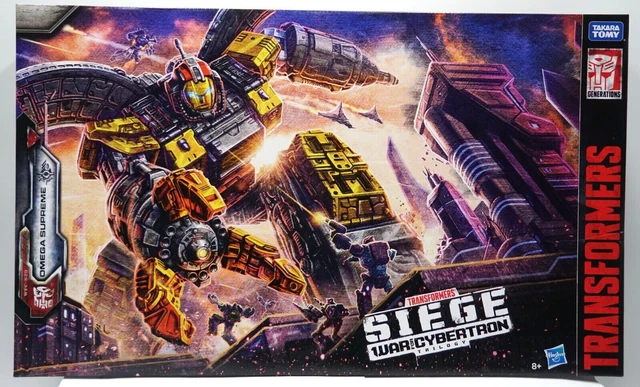 OMEGA SUPREME TRANSFORMERS WFC-S29-Siege War For Cybertron Titan Class ...