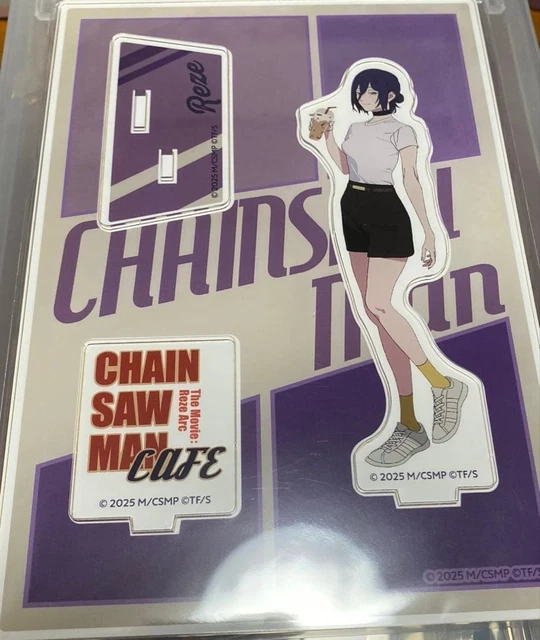 CHAINSAW MAN REZE Edition Cafe Acrylic Stand Reze Japan Anime £96.89 ...