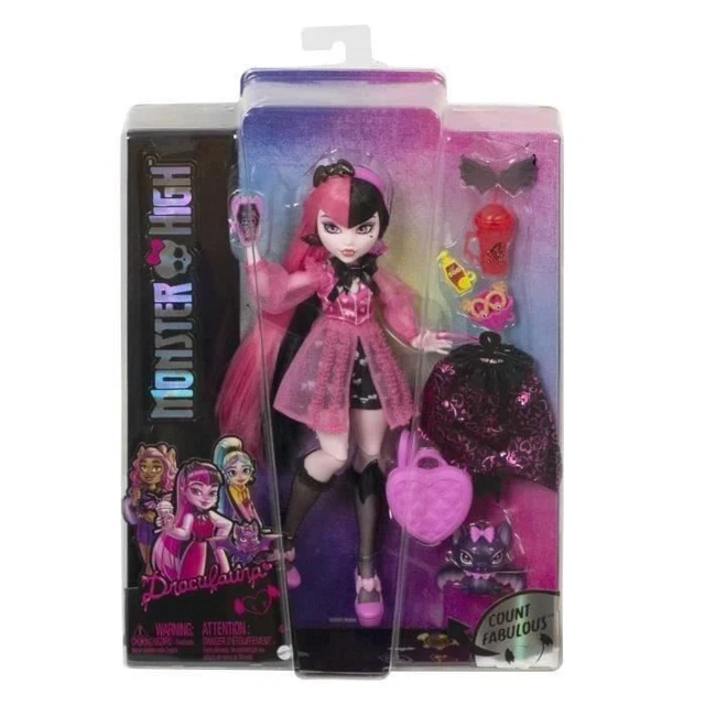 MONSTER HIGH-DRACULAURA-POUP E AVEC chauve-souris de compagnie HHK51 EUR 43,00 - PicClick FR