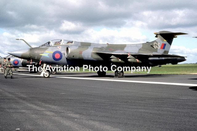 RAF 208 SQUADRON Blackburn Buccaneer S.2 XX901/GS (1985) Photograph £1. ...