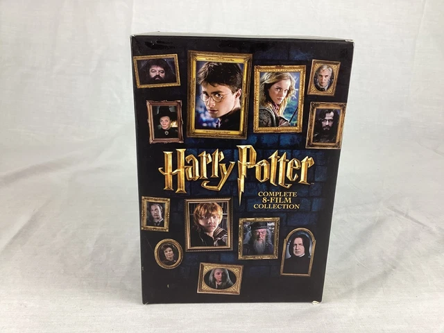 HARRY POTTER COMPLETE 8-Film Collection with Maps and Creature Cards ...