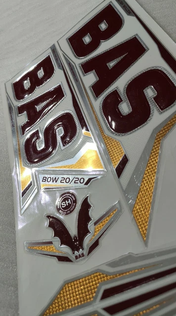 GENUINE!! BAS PLAYERS BOW2020 Cricket Bat Stickers + Aussie Stock £37. ...