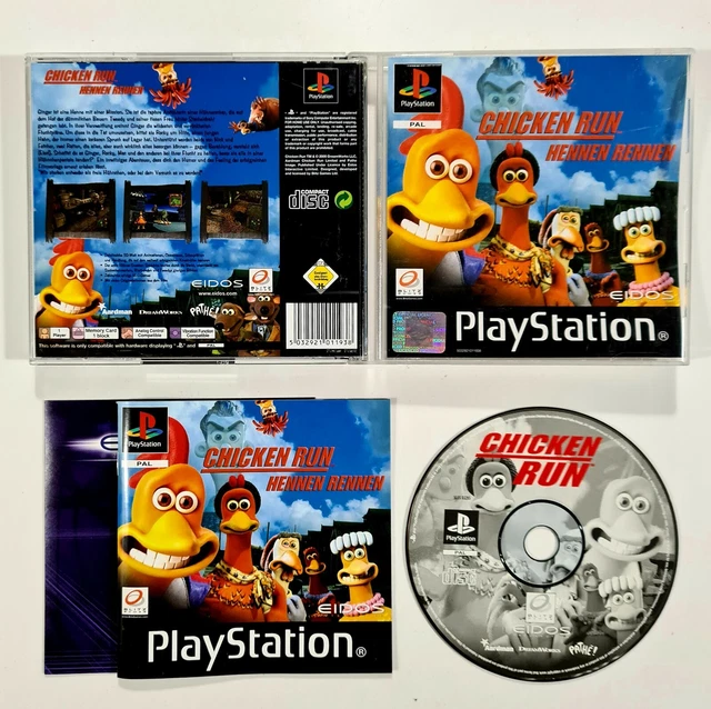 SONY PLAYSTATION GAME Chicken Run Hens Race Pal Aardman Action ...