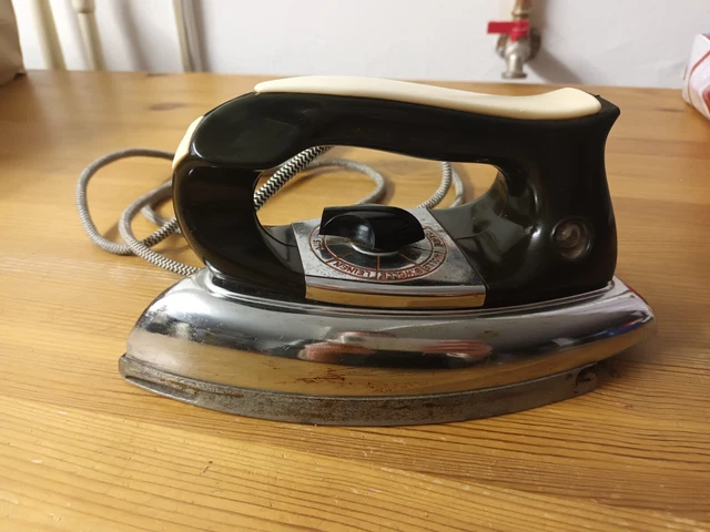 ROWENTA E5291 IRONING machine D.B.P. 1950s Vintage, Healing, Estate ...