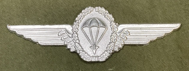 WEST GERMAN PARATROOPER Wings Badge Bundeswehr Airborne Plastic Award ...