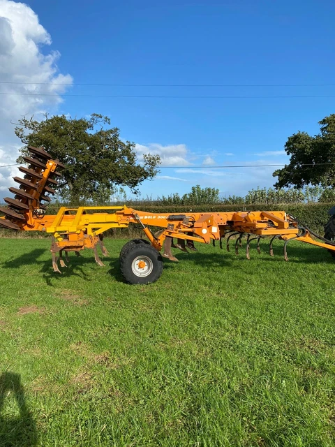 SIMBA SOLO 300 trailed cultivator tractor modified simba cultivator £ ...