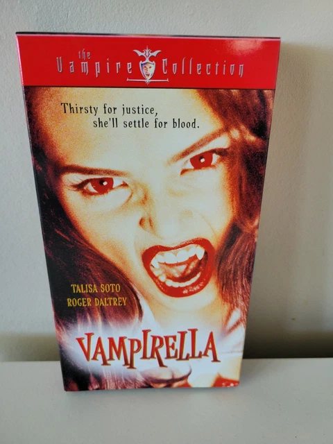 VAMPIRELLA VHS TALISA Soto Roger Daltrey VAMPIRE Horror Cult RARE OOP £29.61 - PicClick UK