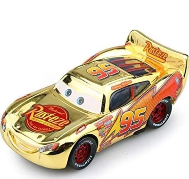 LIGHTNING MCQUEEN RUST-EZE 95 Cars Disney Pixar Cars Gold, Metall EUR 8 ...