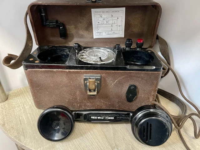 VINTAGE GPO LINESMAN Test Telephone 250A Mark 1 £26.72 - PicClick UK