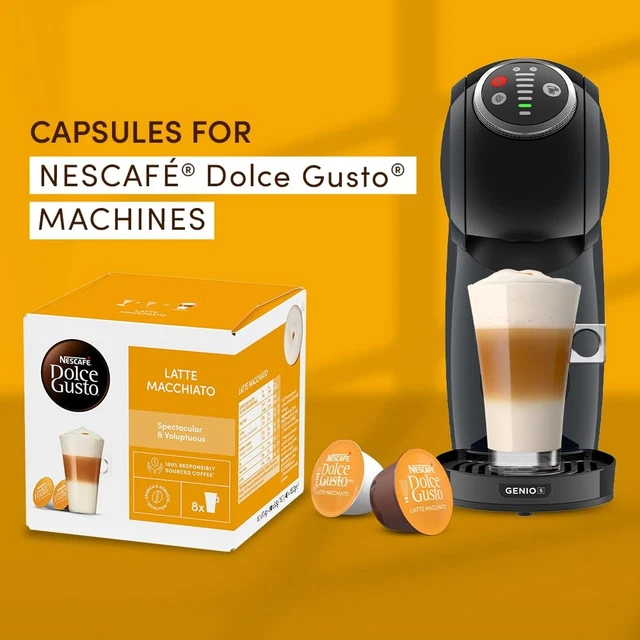 LATTE MACCHIATO COFFEE Pods Pack of 3 (Total 24 Servings) £18.07 ...