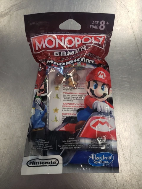 NINTENDO HASBRO MONOPOLY Gamer Mario Kart Esel Kong Power Pack Figur ...