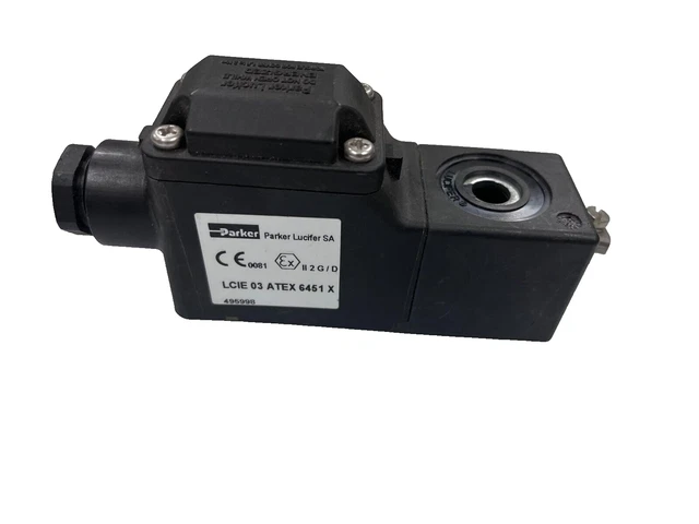 PARKER LUCIFER 495905E5 Explosion Proof ATEX Solenoid Coil 115V 50 Hz ...